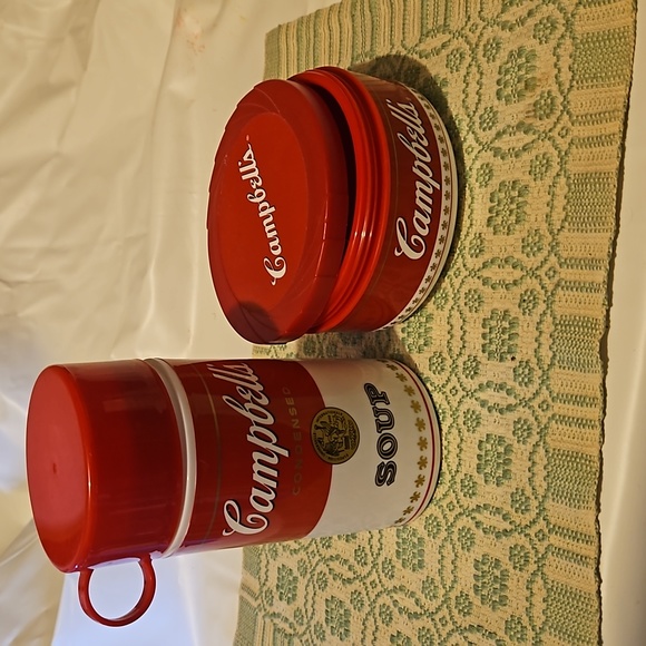 Campbell'S | Dining | Campbells Soup Containers With Removable Lid ...